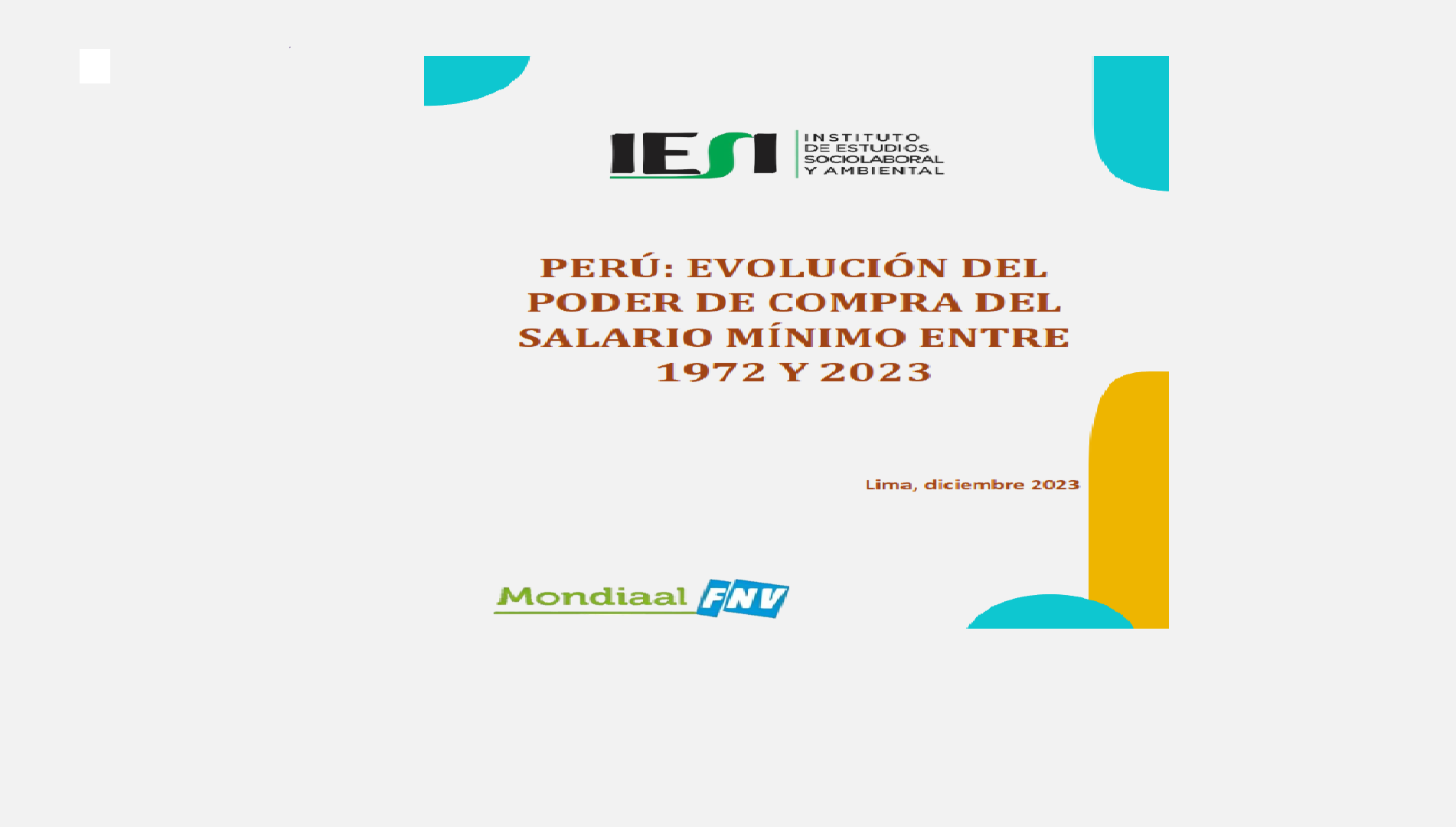 PERÚ: EVOLUCIÓN DEL PODER DE COMPRA DEL SALARIO MÍNIMO ENTRE 1972 Y ...